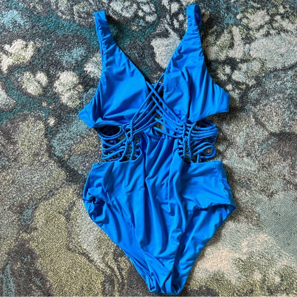 BECCA | Swim | Becca Strappy Cutout One Piece Sexy Swimsuit Like New ...
